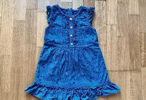 Платье вельветовое детское 110 размер