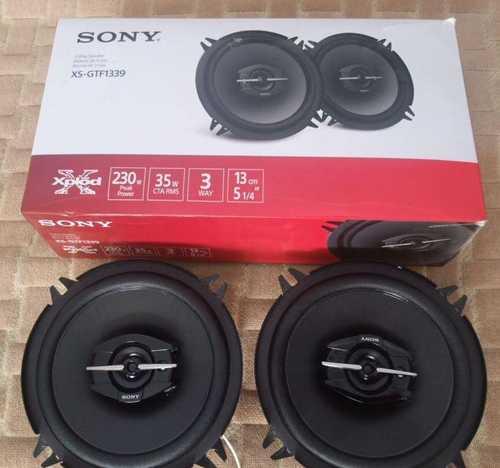 Коаксиальные динамики Sony