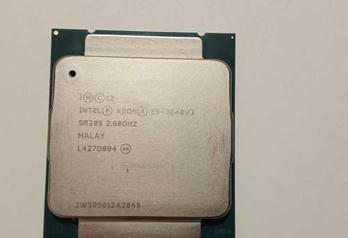 Процессор xeon E5-2640v3