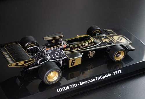 Formula1 Lotus 72D 1:24 Fittipaldi