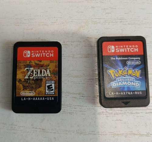 Nintendo switch Zelda botw   Pokemon BD