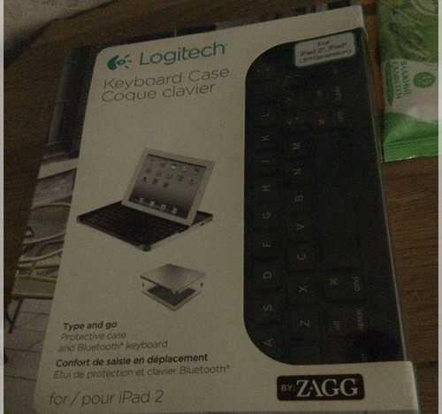 Logitech keyboard case iPad 2 3 клавиатура