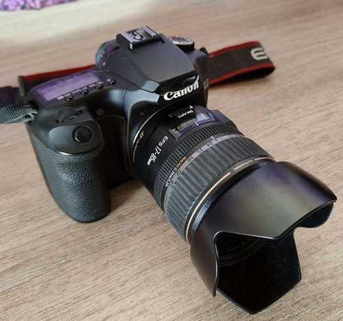 Фотоаппарат Canon EOS 40D+ объективы + вспышка +CF