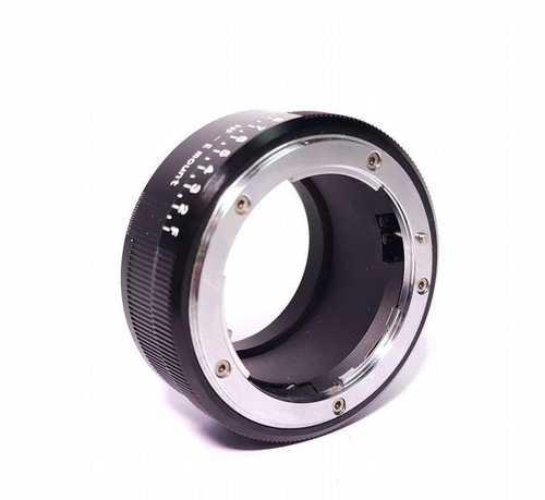 Фото переходник Metabones NF - E mount