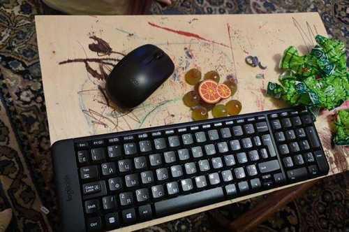 Комплект (клавиатура+мышь) Logitech MK220