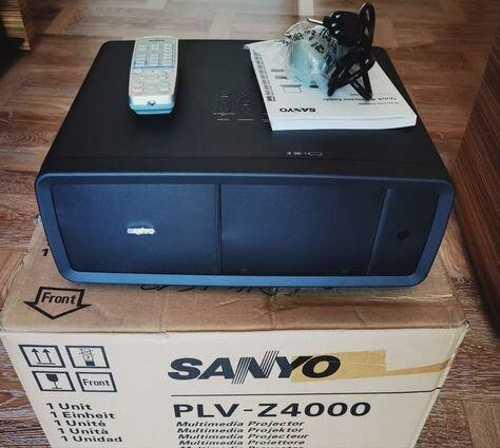 Кинотеатральный проектор sanyo PLV-Z4000