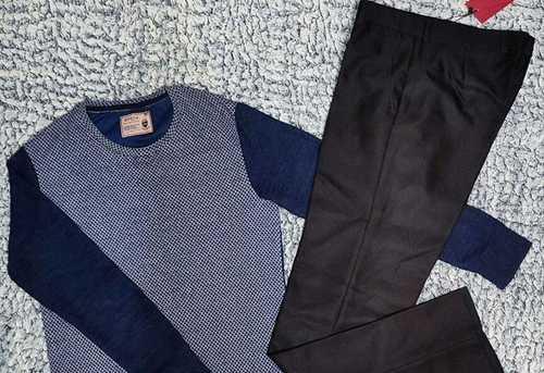 Комплект одежды для школы (новые брюки + джемпер)
