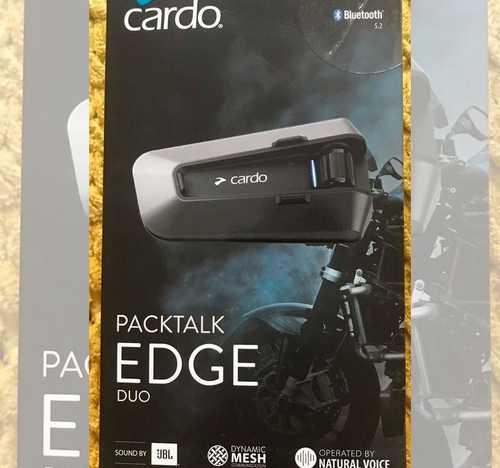 Мотогарнитура Cardo Packtalk edge DUO