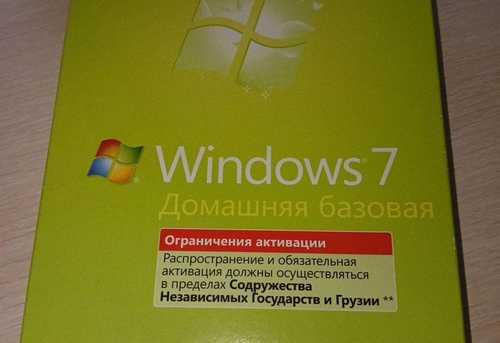 Windows 7 Home Basic x32 BOX