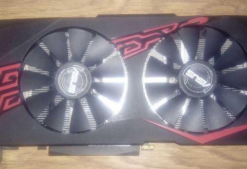 Видеокарта asus RX 570 4GB