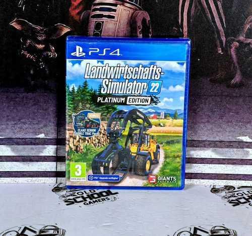 Диск на Playstation 4 Farming Simulator 22