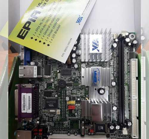 Mini-Itx плата epia ML-6000EA, новая