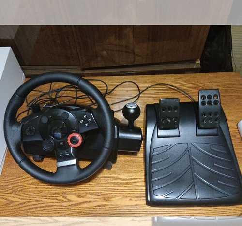 Руль logitech driving force gt