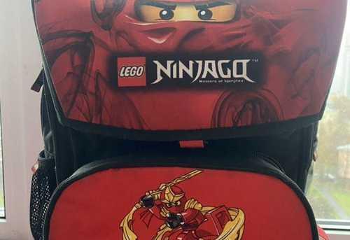 Рюкзак школьный Lego ninjago красный
