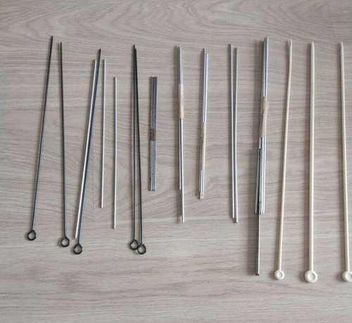 Спицы и крючки для вязания с футляром (новые)