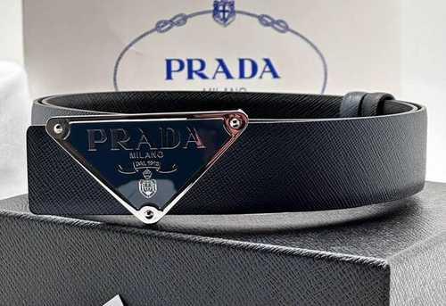 Кожаный Мужской ремень Prada