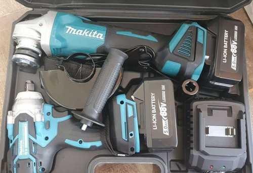 Гайковерт бесщеточный Makita c набором