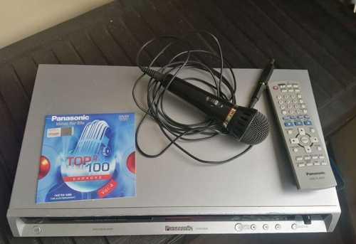 Panasonic DVD-K325 DVD с Karaoke плюс 5 DVD дисков