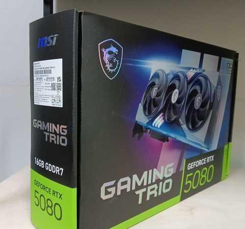 Видеокарта RTX 5080 gaming trio OC 16G