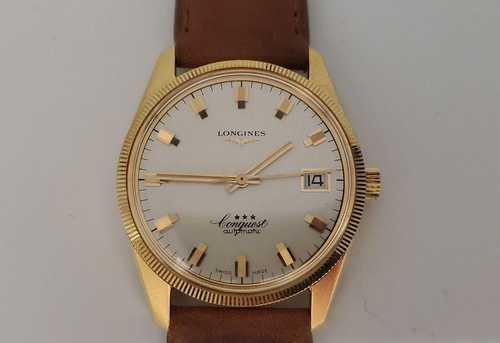 Longines Conquest 18K Gold