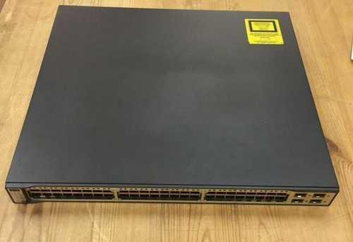 Коммутатор cisco WS-C3750G-48TS-E