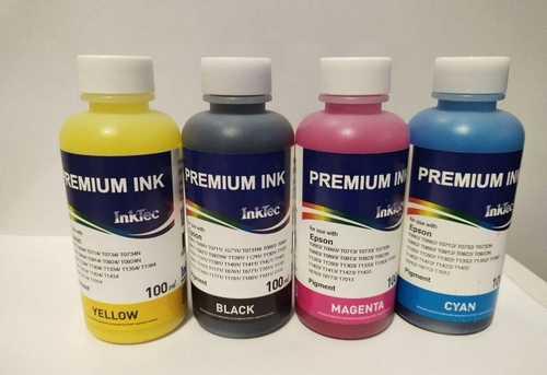 Чернила premium INK Юж. Корея 4 цвета