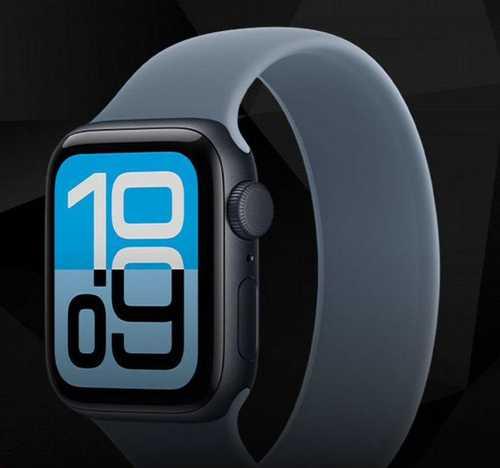 Часы Apple Watch SE 3 40 mm черный/синий M/L