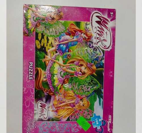 Винкс пазлы winx club 104 элемента