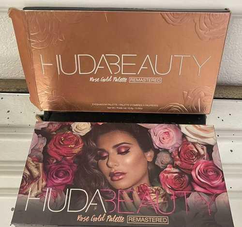 Палетка теней Huda beauty Rose Gold Оригинал