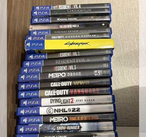 Игры на ps4 диски