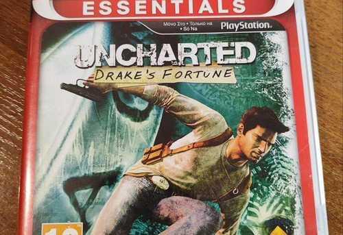 Диск uncharted drake's fortune ps 3