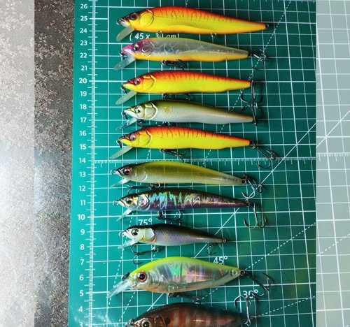 Воблеры megabass, Rapala, bandit, Yo-zuri