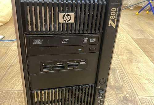 Персональный компьютер HP WorkStation Z800