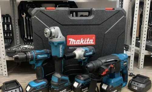 Набор аккумуляторный Makita 4в1