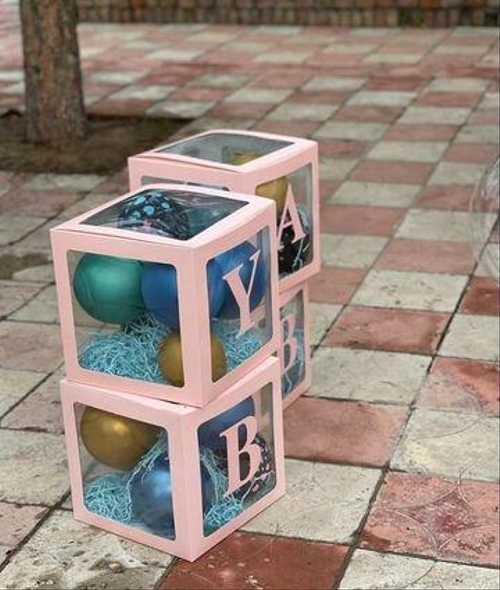 Коробка для шаров. Для фотосессии, гендер пати