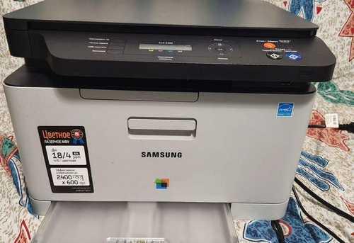 Принтер цветной лазерный мфу Samsung clx 3305