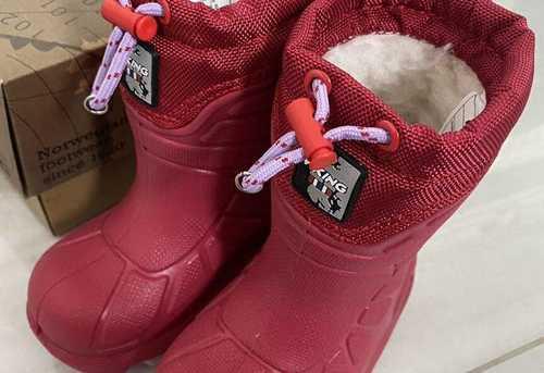 Новые зимние сапоги ботинки Viking 24 сноубутсы