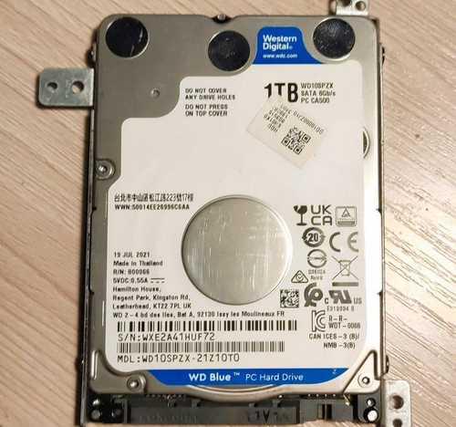 Жесткий диск 1 тб Western Digital Blue