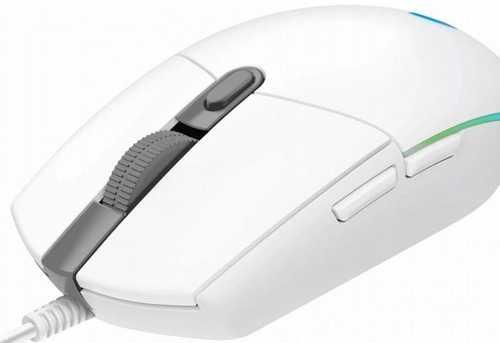 Игровая мышь Logitech G102 Lightsync White