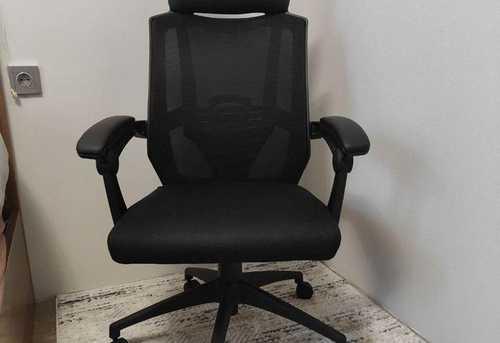 Кресло компьютерное чёрное brabix Nexus ER-401