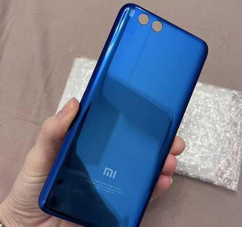 Xiaomi mi 6 задняя крышка, синий цвет