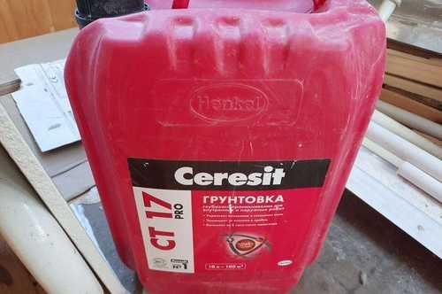 Грунтовка Ceresit CT17 Pro 3 литра