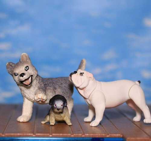 Фигурки собак, щенок хаски Schleich