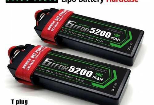 Аккумулятор lipo 2s 5200mah 50c 7.4V