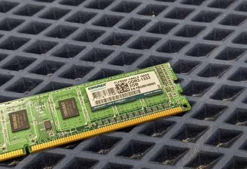 Оперативная память Kingmax 2 гб DDR3 1333 мгц flfe