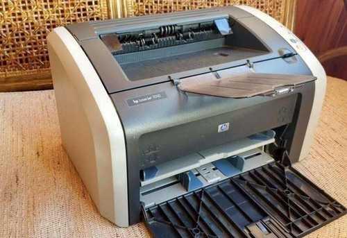 Лазерный принтер нр1010+новый картридж