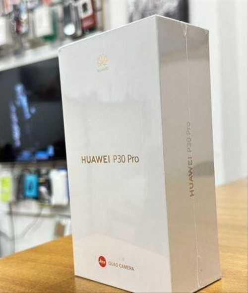Huawei p30 pro 8 128 черный новый чек