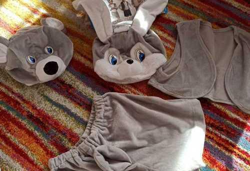 Карнавальный костюм зайца (мышонок)