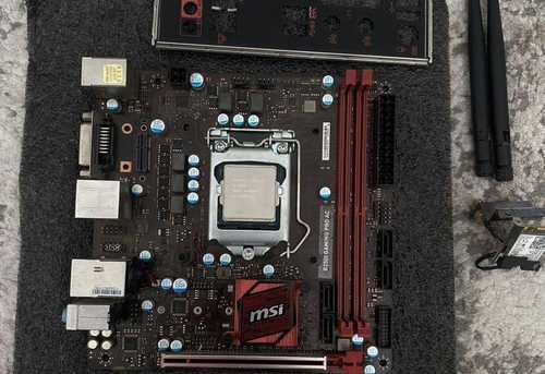 Сборка из материнки msi b250 и процессора i7 6700