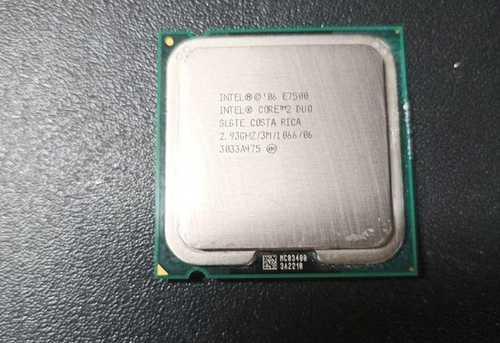 Процессор Intel Core 2 duo E7500